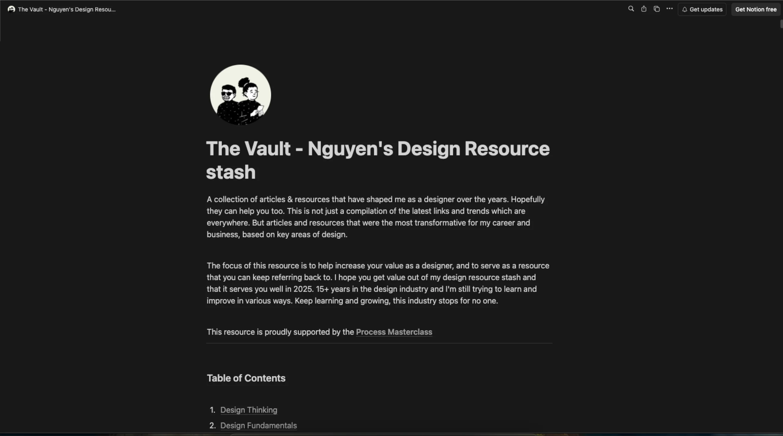 The Vault – Nguyen’s Design Resource Stash - UI UX Showcase